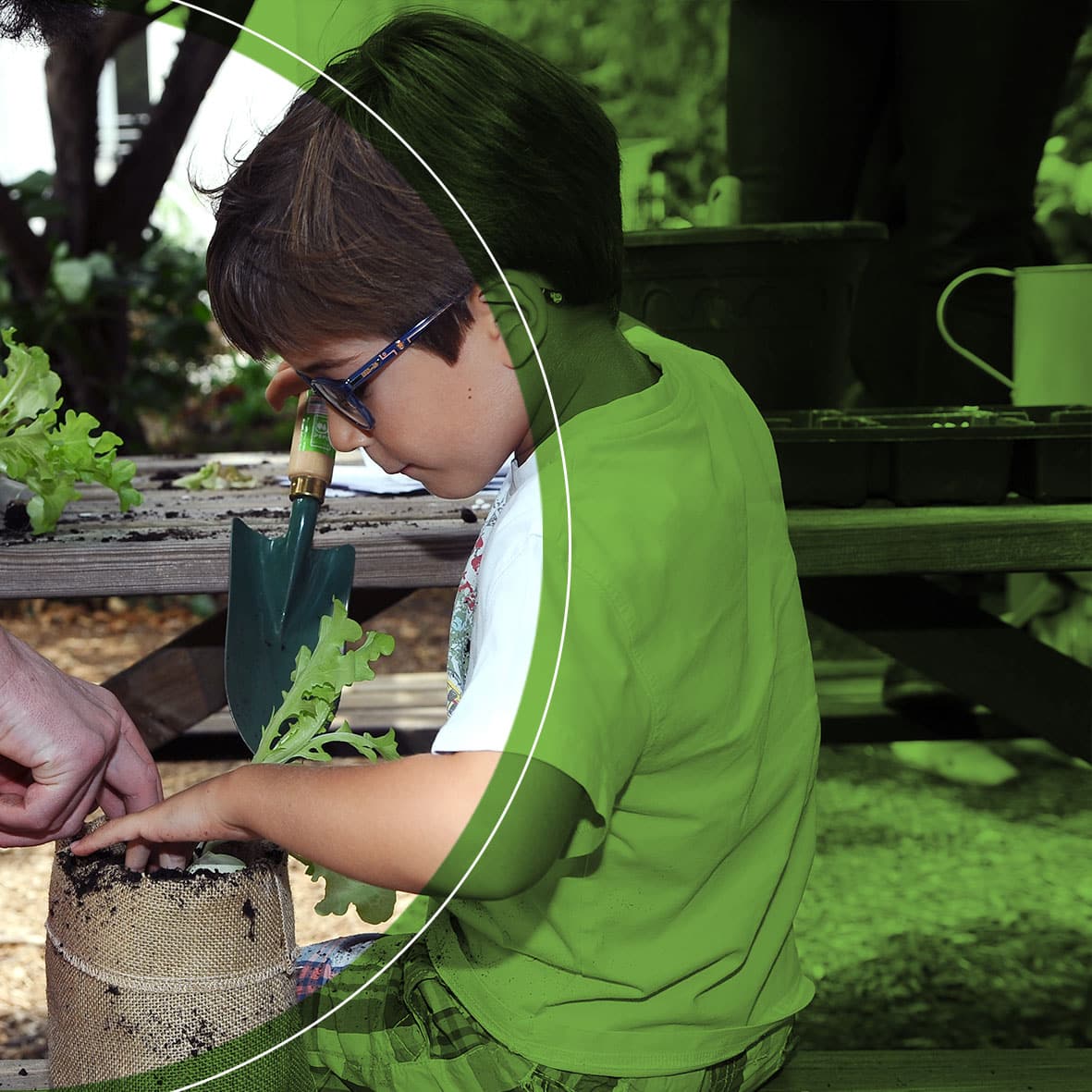 Animation potager - Fondation GoodPlanet