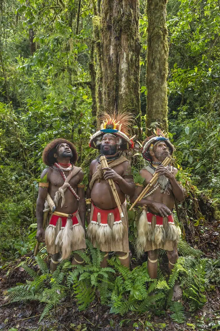 Rencontre avec le chef papou Mundiya Kepanga - Fondation GoodPlanet
