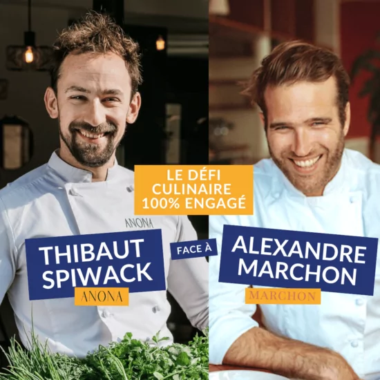 Défi culinaire – Alexandre Marchon & Thibaut Spiwack - Fondation GoodPlanet